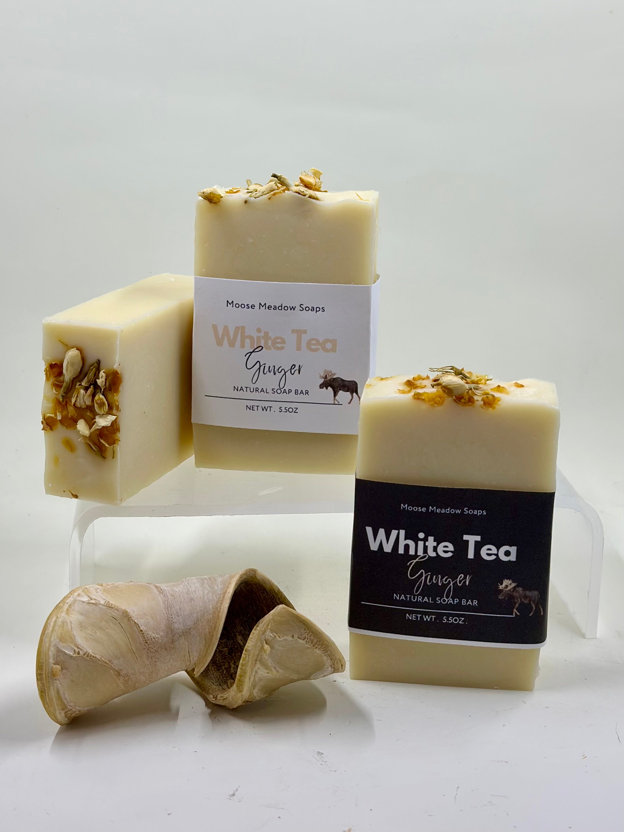 White Tea & Ginger – Moose Meadow Soaps